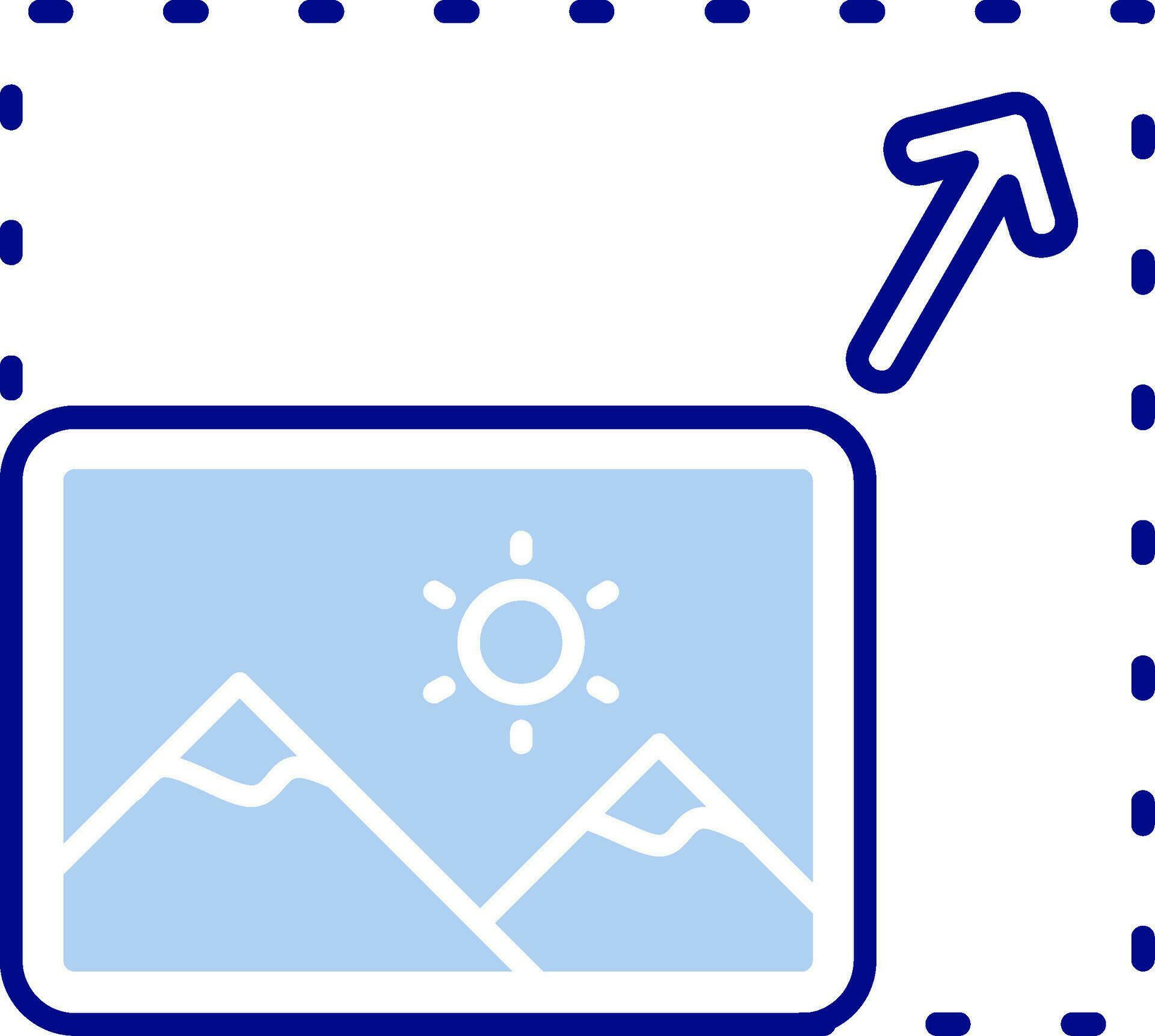 Resize Line Filled Icon 36947128 Vector Art at Vecteezy