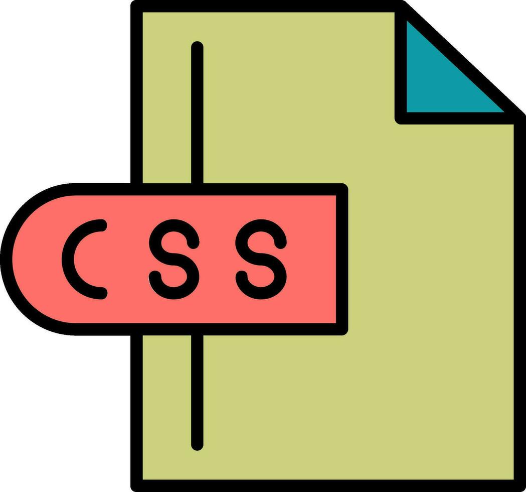 Css File Vector Icon 36953538 Vector Art at Vecteezy