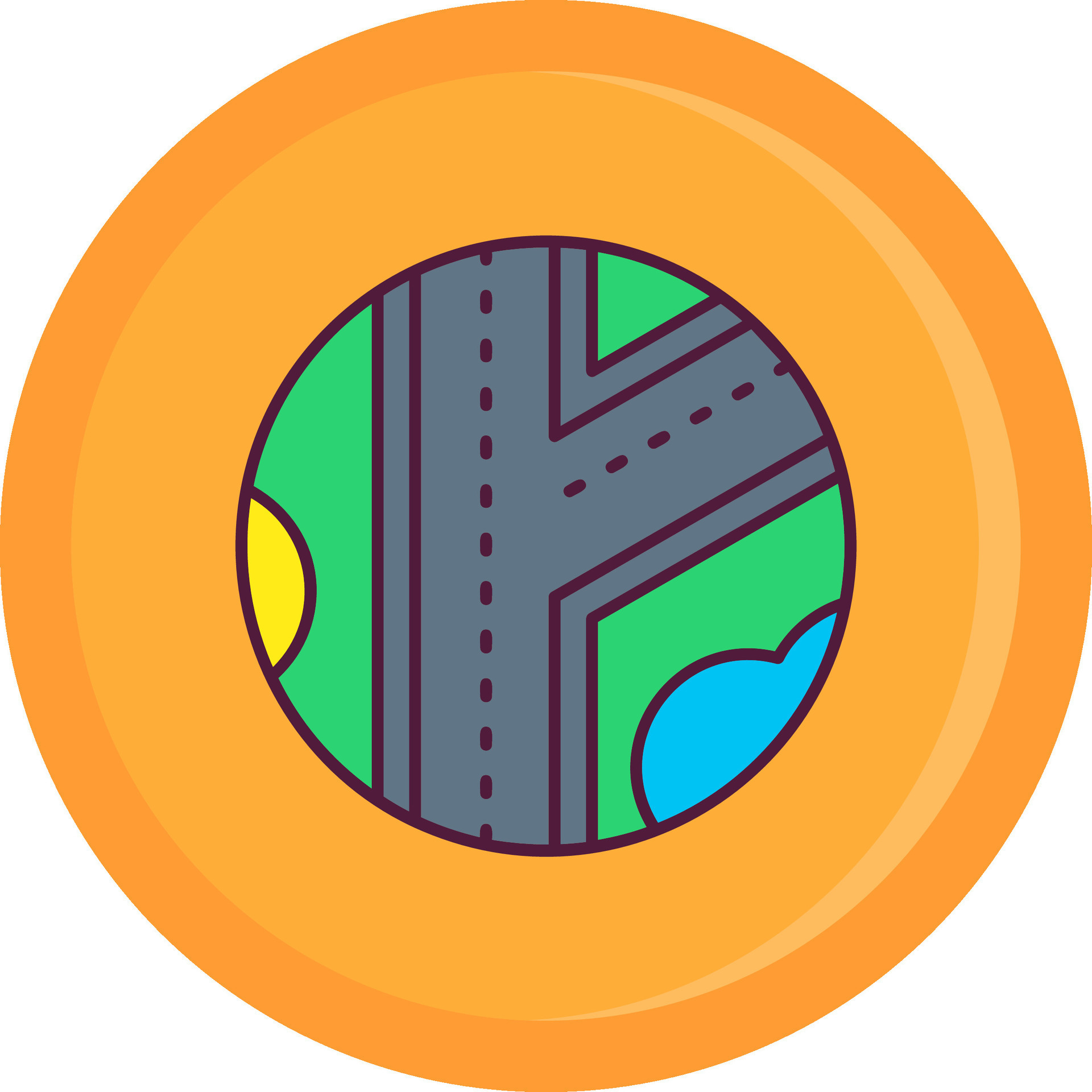 Road Line Filled Icon 36955174 Vector Art at Vecteezy Road Line Filled Icon 36955174 Vector Art at Vecteezy