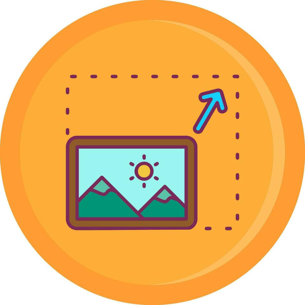 Resize Line Filled Icon 36955608 Vector Art at Vecteezy