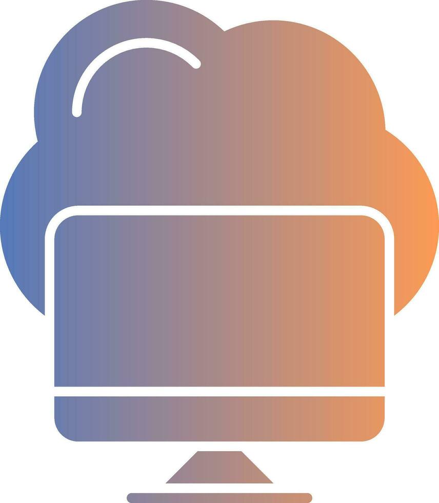 Cloud Computing Gradient Icon 36959166 Vector Art at Vecteezy