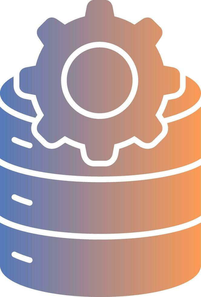 Database Management Gradient Icon 36959187 Vector Art at Vecteezy