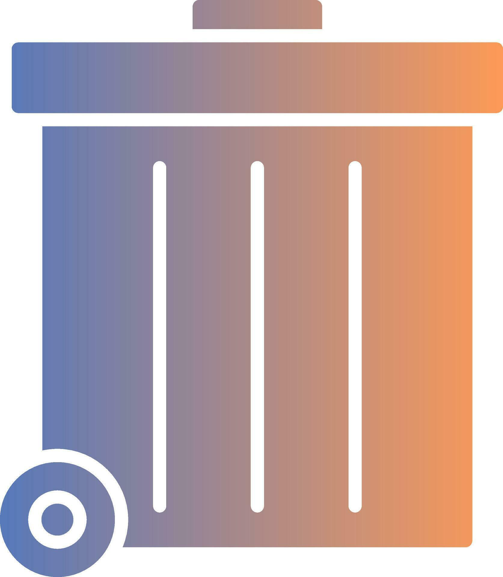 Refuse Gradient Icon 36960030 Vector Art at Vecteezy