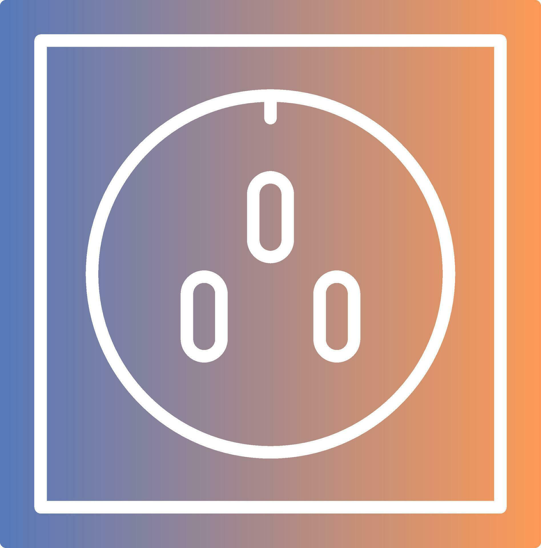 Socket Gradient Icon 36960156 Vector Art at Vecteezy