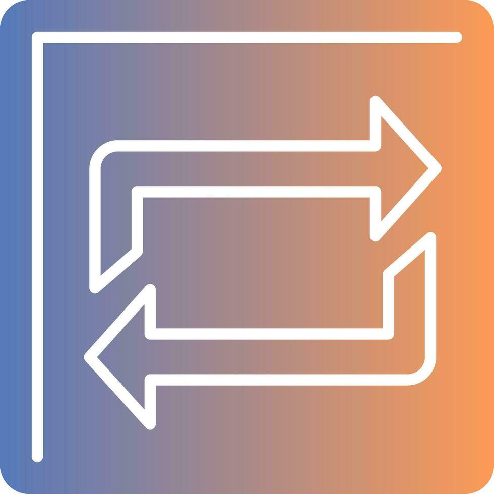 Repeat Gradient Icon 36960183 Vector Art at Vecteezy