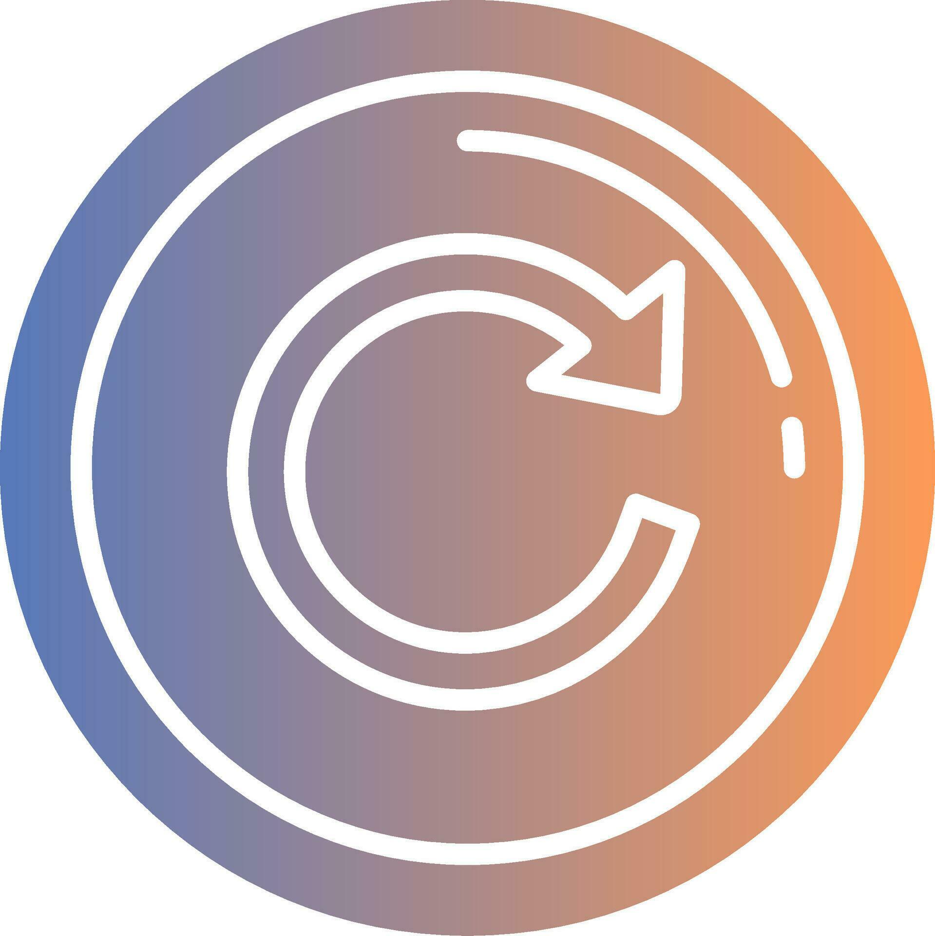 Reload Gradient Icon 36960284 Vector Art At Vecteezy