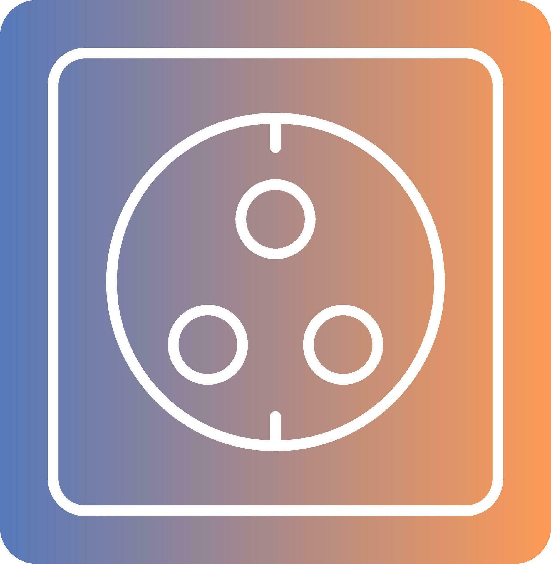Wall Socket Gradient Icon 36960568 Vector Art at Vecteezy