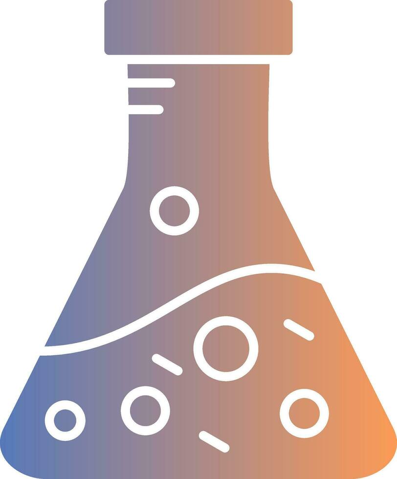 Flask Gradient Icon 36962243 Vector Art at Vecteezy