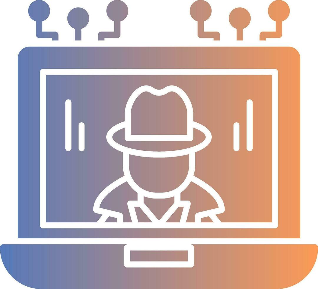 Fraud Gradient Icon 36962430 Vector Art at Vecteezy