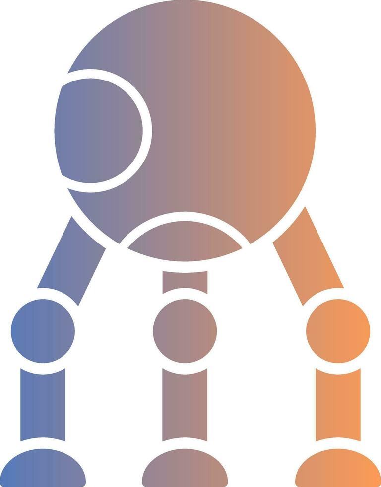 Robot Gradient Icon 36963457 Vector Art at Vecteezy