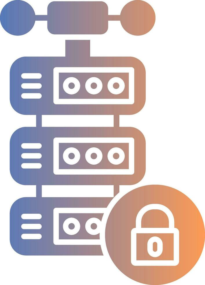 Server Gradient Icon 36963898 Vector Art at Vecteezy