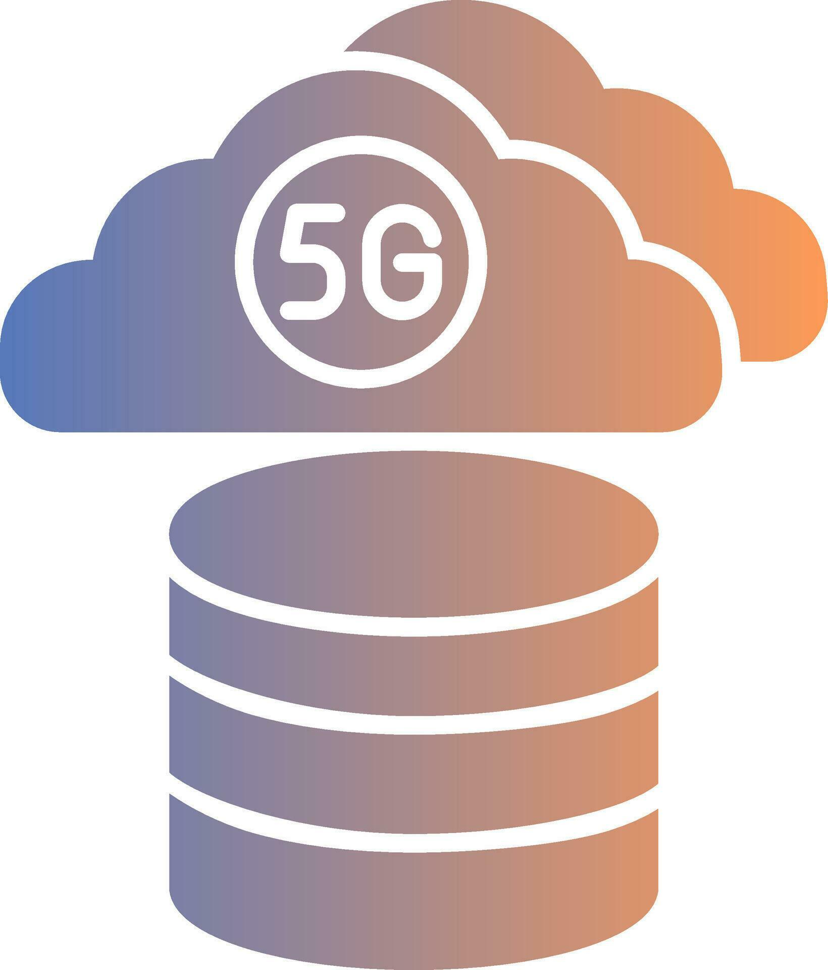 Cloud Database Gradient Icon 36963959 Vector Art at Vecteezy