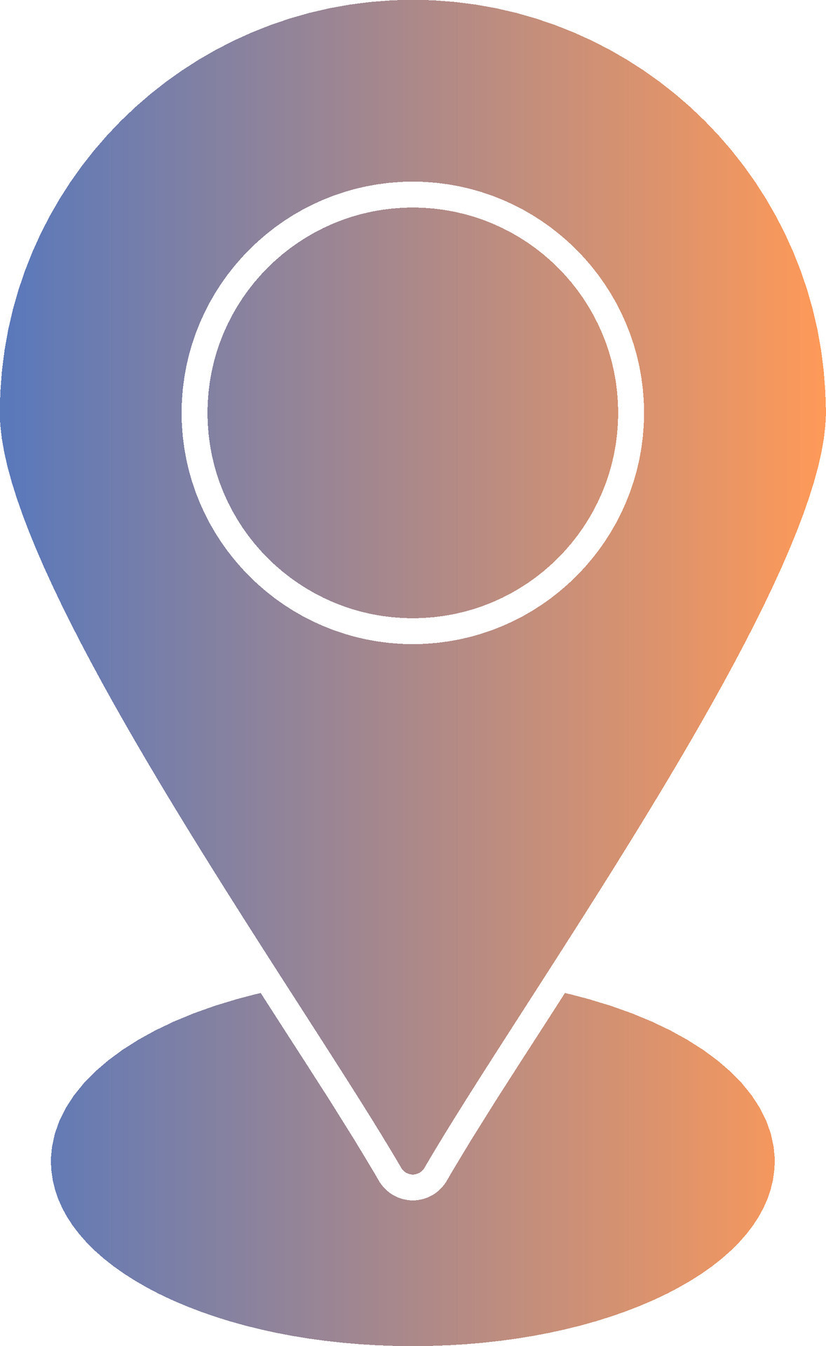 Location Gradient Icon 36964011 Vector Art at Vecteezy