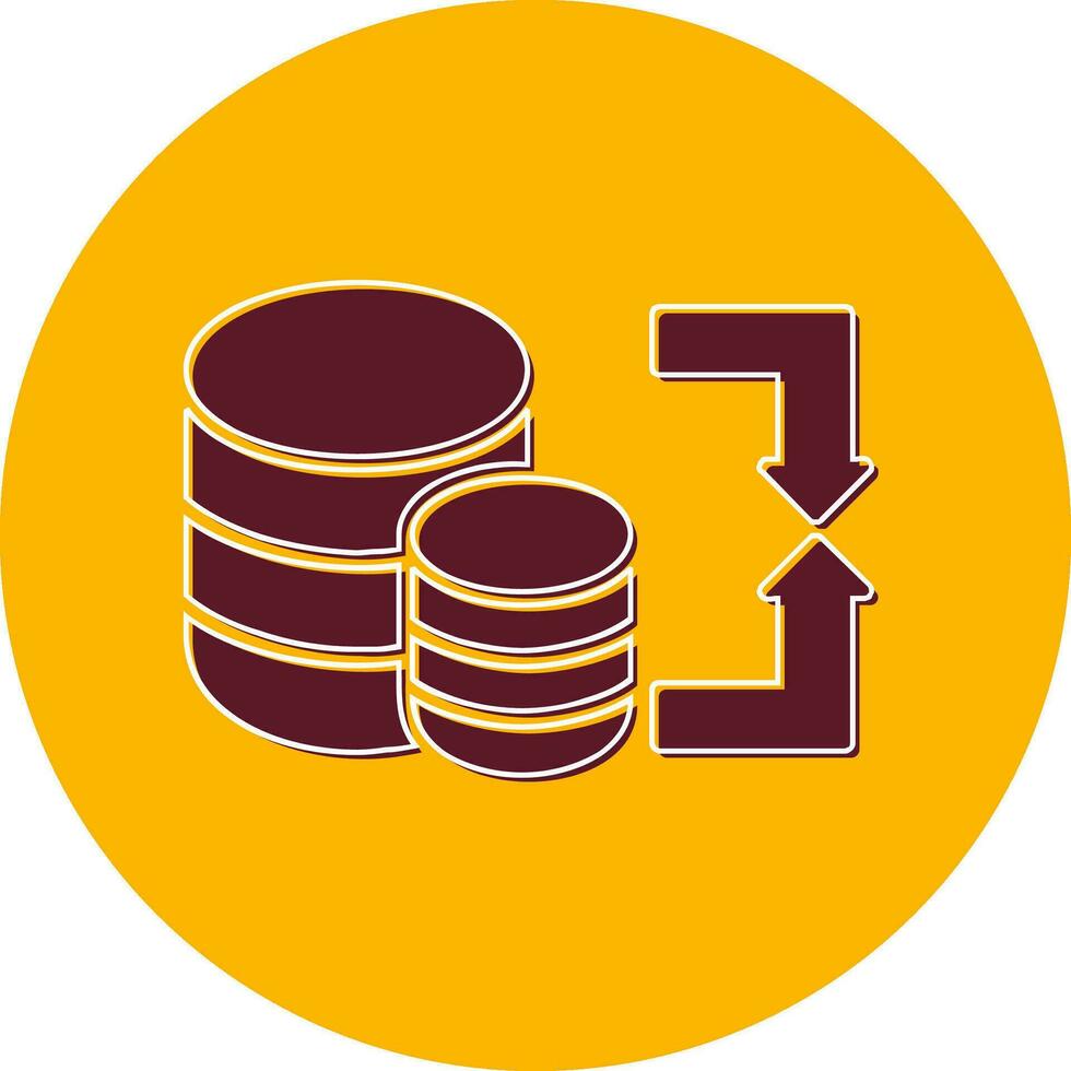 Data Migration Vector Icon 36964436 Vector Art At Vecteezy