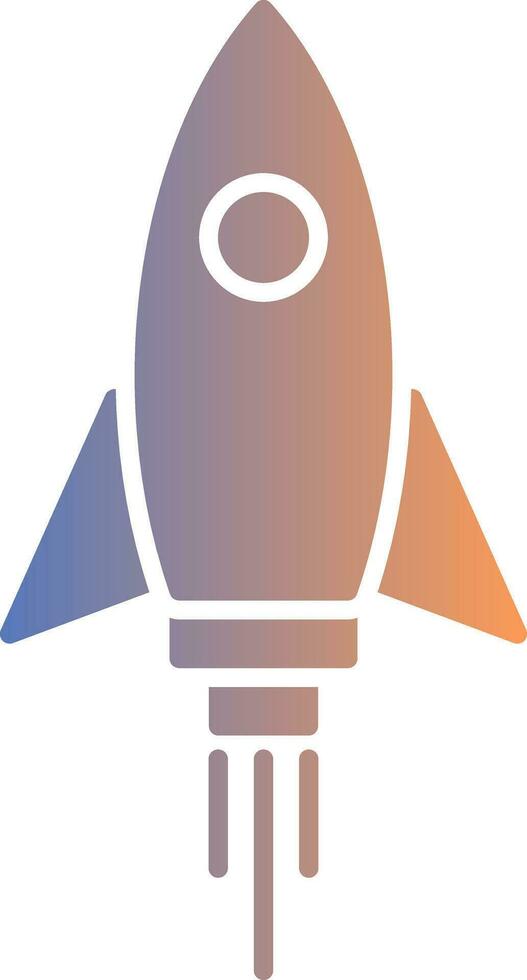 Rocket Gradient Icon 36964521 Vector Art at Vecteezy