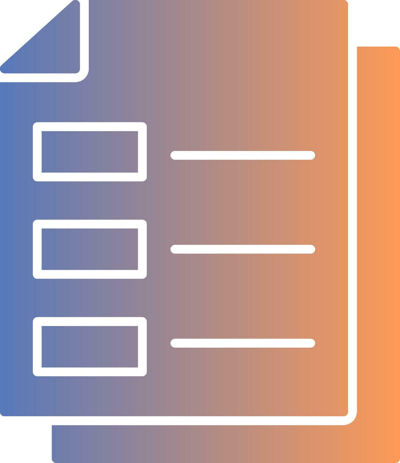 Document Gradient Icon 36964813 Vector Art at Vecteezy