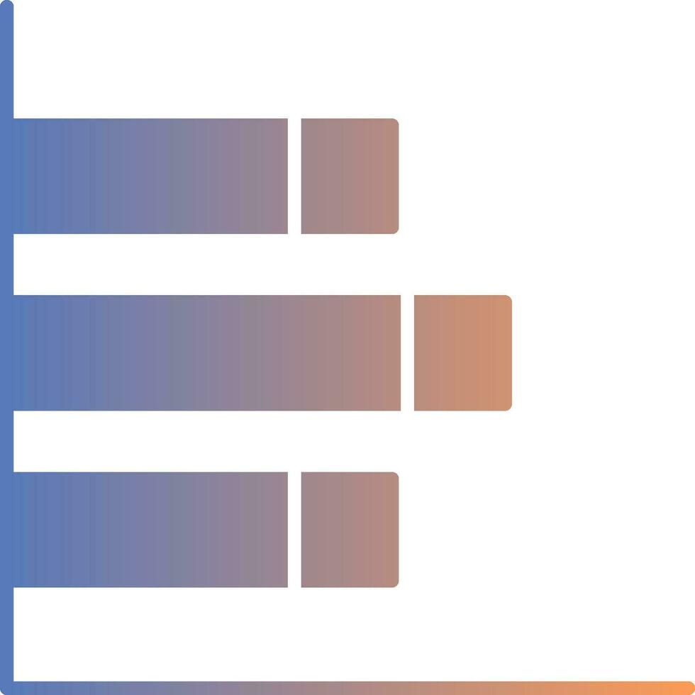 Bar Chart Gradient Icon 36966199 Vector Art at Vecteezy