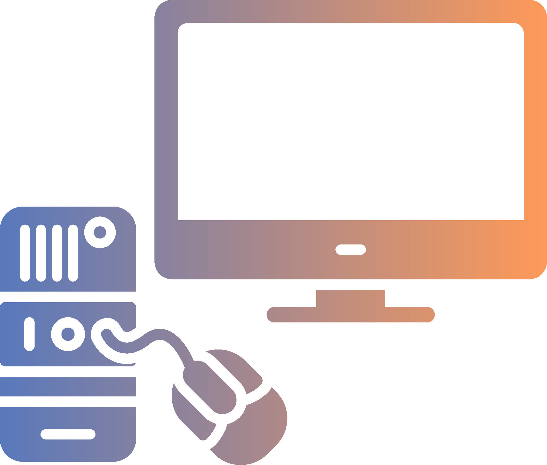 Computing Gradient Icon 36966536 Vector Art at Vecteezy