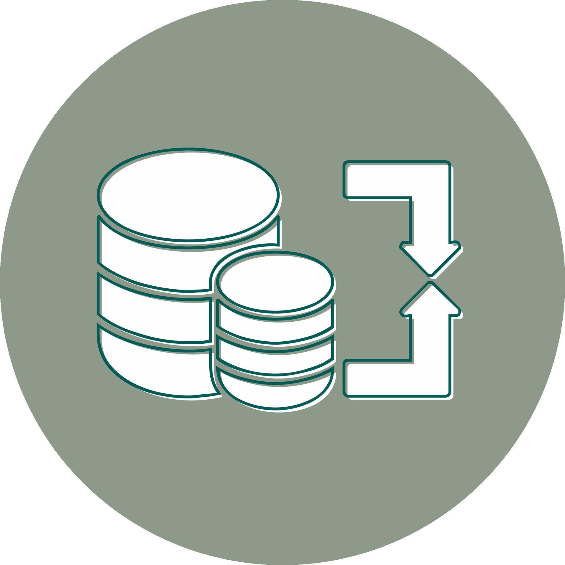 Data Migration Vector Icon 36967546 Vector Art At Vecteezy