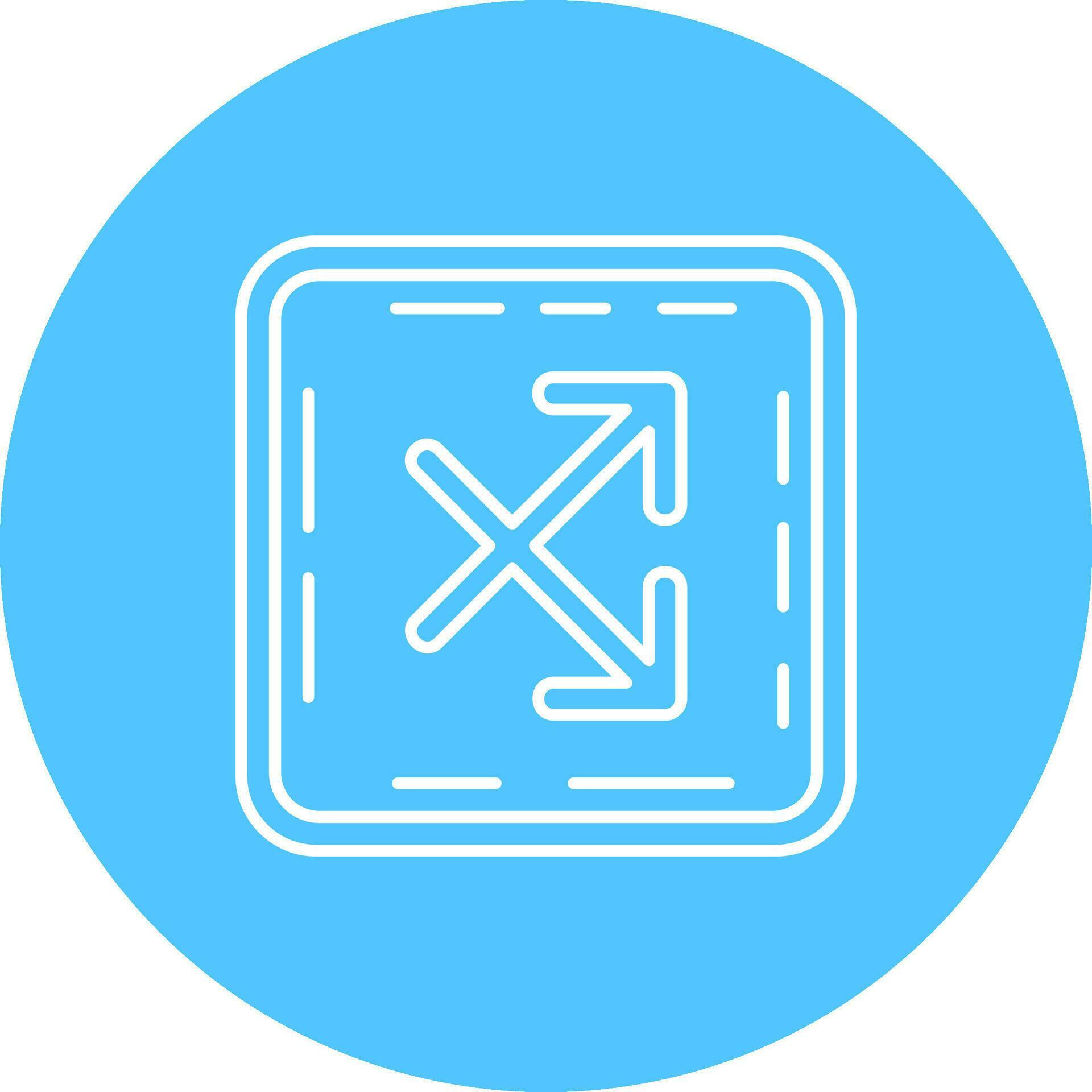 Intersect Line Color Circle Icon 36970950 Vector Art At Vecteezy