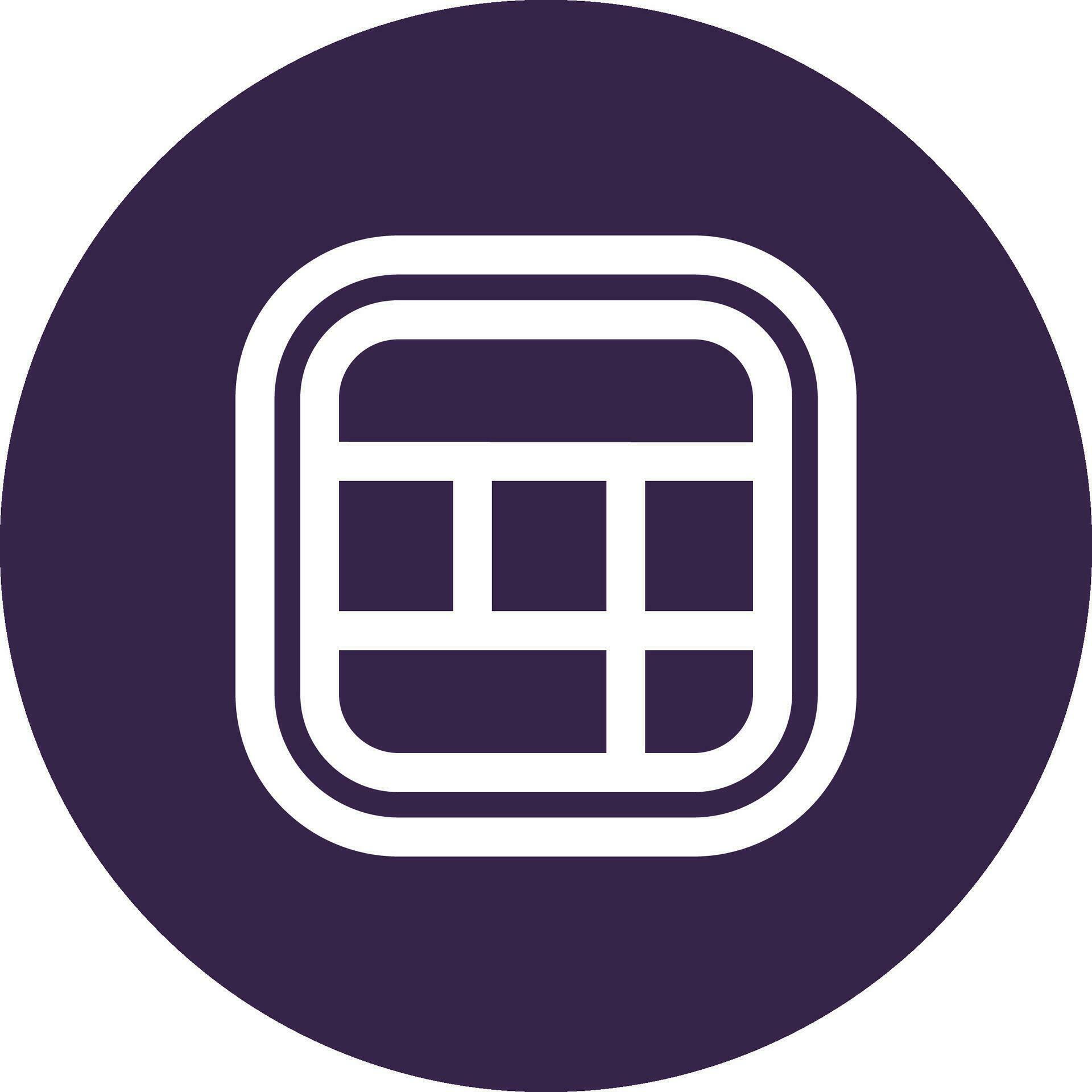 Layout Line color circle Icon 36971606 Vector Art at Vecteezy