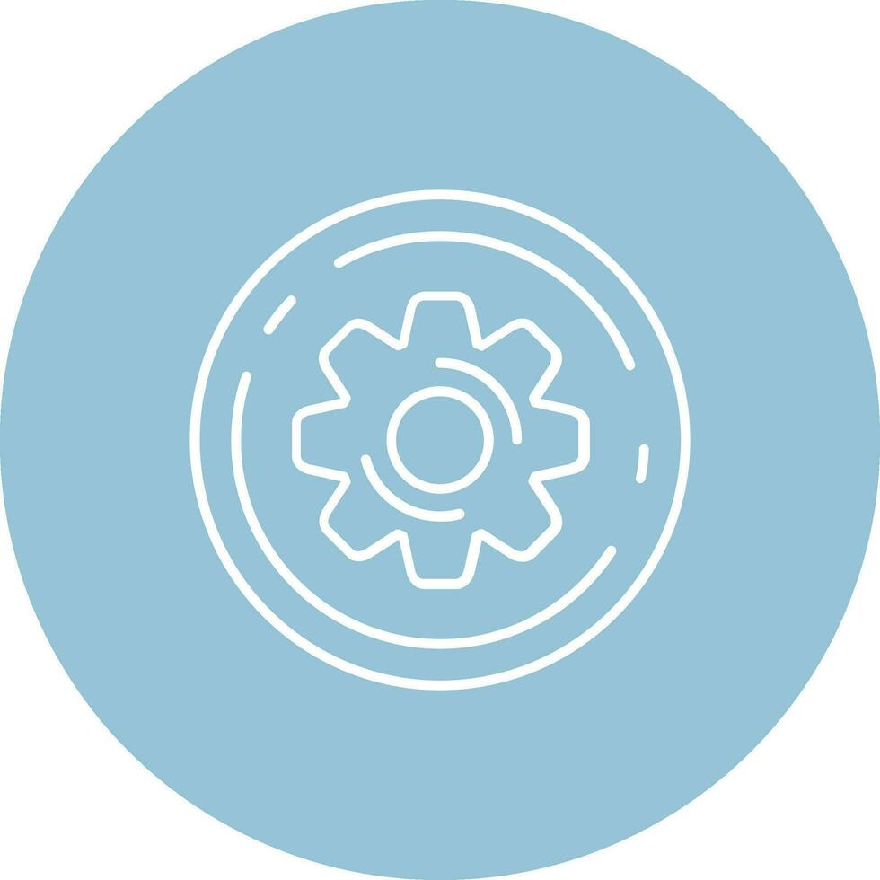 Settings Line color circle Icon 36972680 Vector Art at Vecteezy