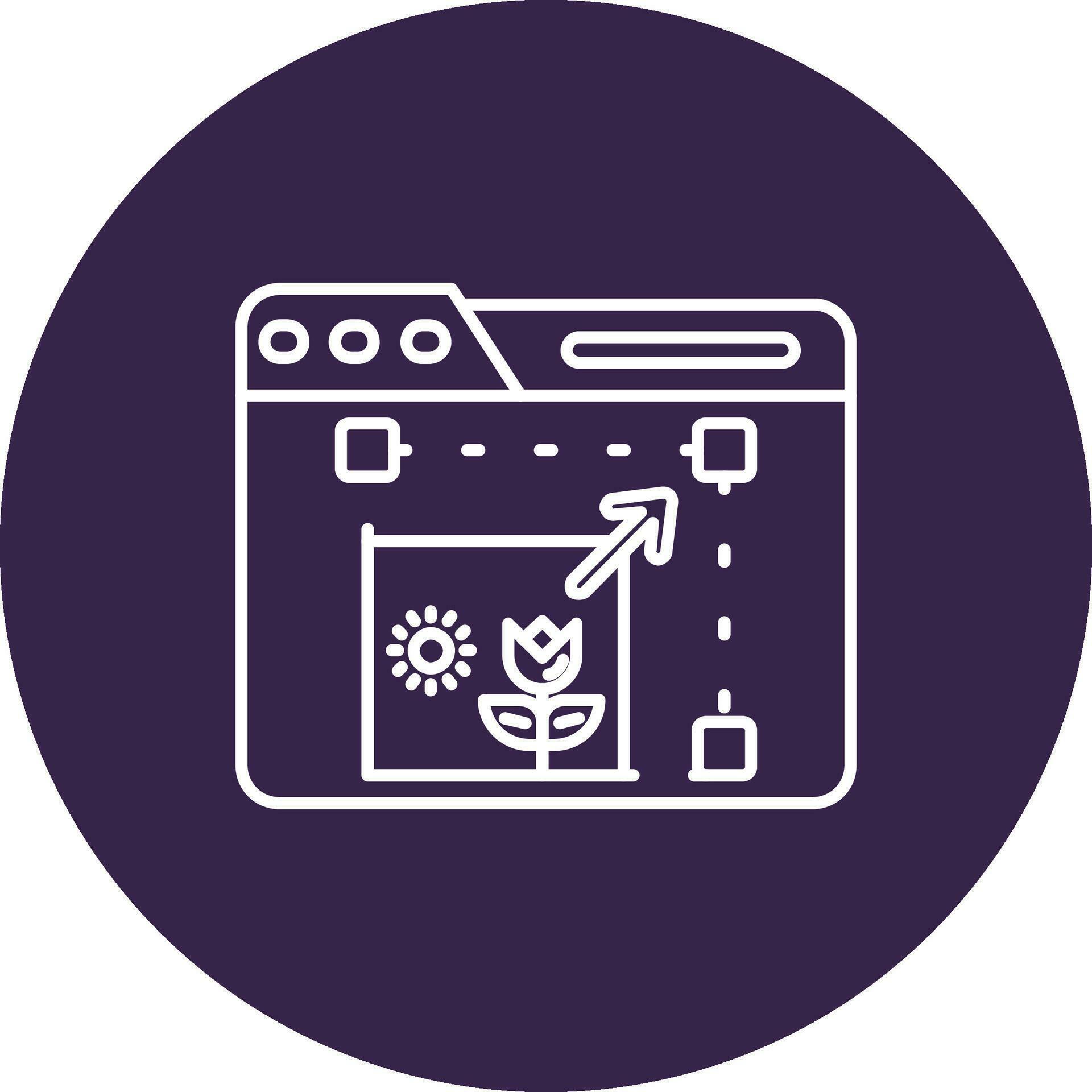 Resize Line Color Circle Icon 36972874 Vector Art At Vecteezy