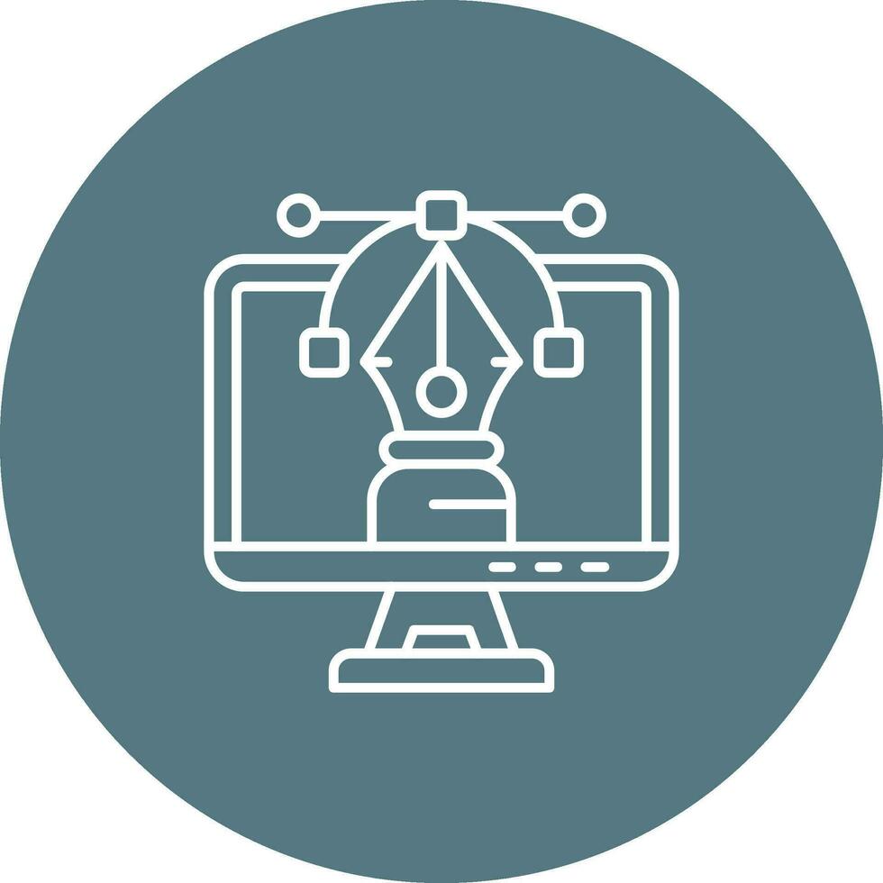 Vector Line color circle Icon 36972897 Vector Art at Vecteezy