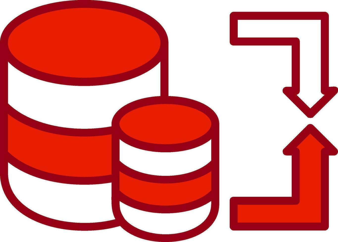 Data Migration Vector Icon 36976171 Vector Art At Vecteezy
