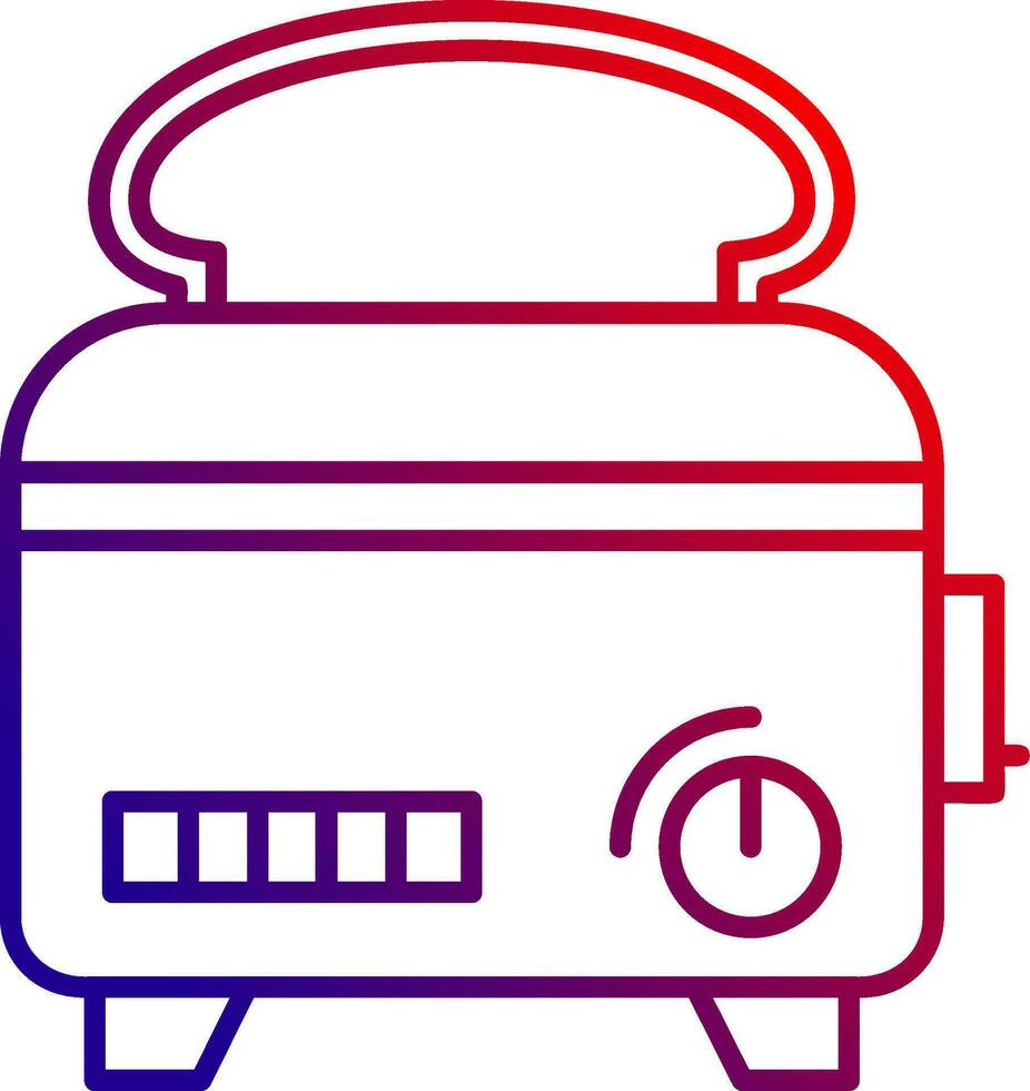 Toaster Line gradient Icon 36977486 Vector Art at Vecteezy Toaster Line gradient Icon 36977486 Vector Art at Vecteezy