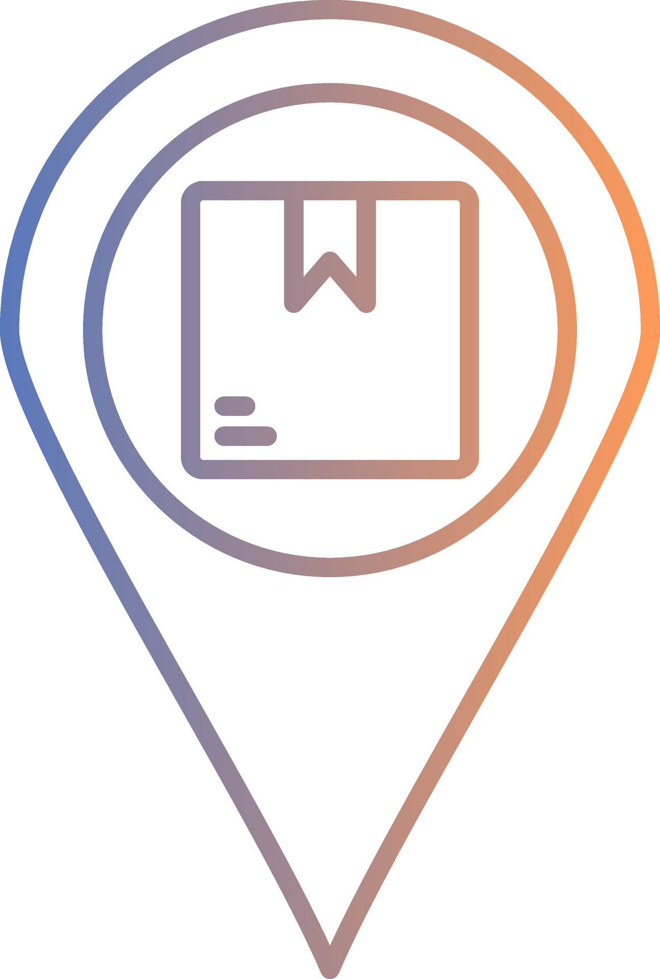 Tracking Line Gradient Icon 36983000 Vector Art at Vecteezy