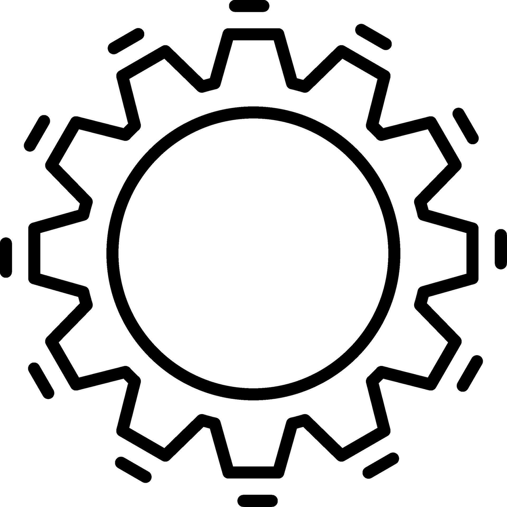 Setting Line Gradient Icon 36983947 Vector Art At Vecteezy