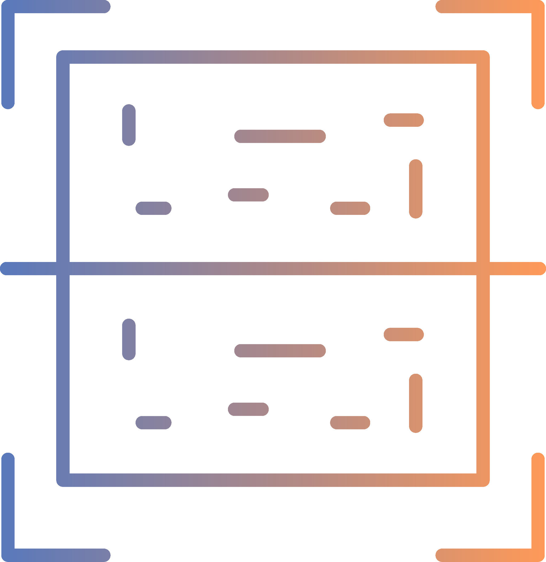 Qr Code Line Gradient Icon 36984212 Vector Art At Vecteezy