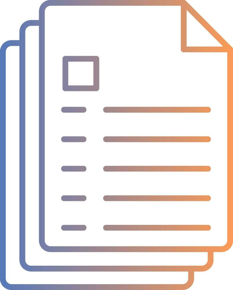 Files Line Gradient Icon 36984807 Vector Art at Vecteezy