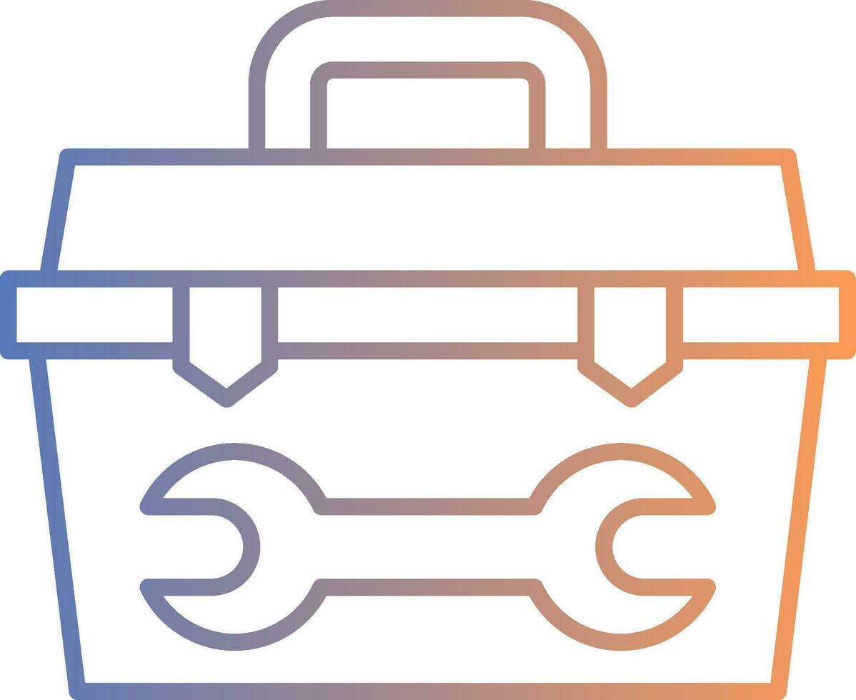 Toolbox Line Gradient Icon 36984825 Vector Art at Vecteezy
