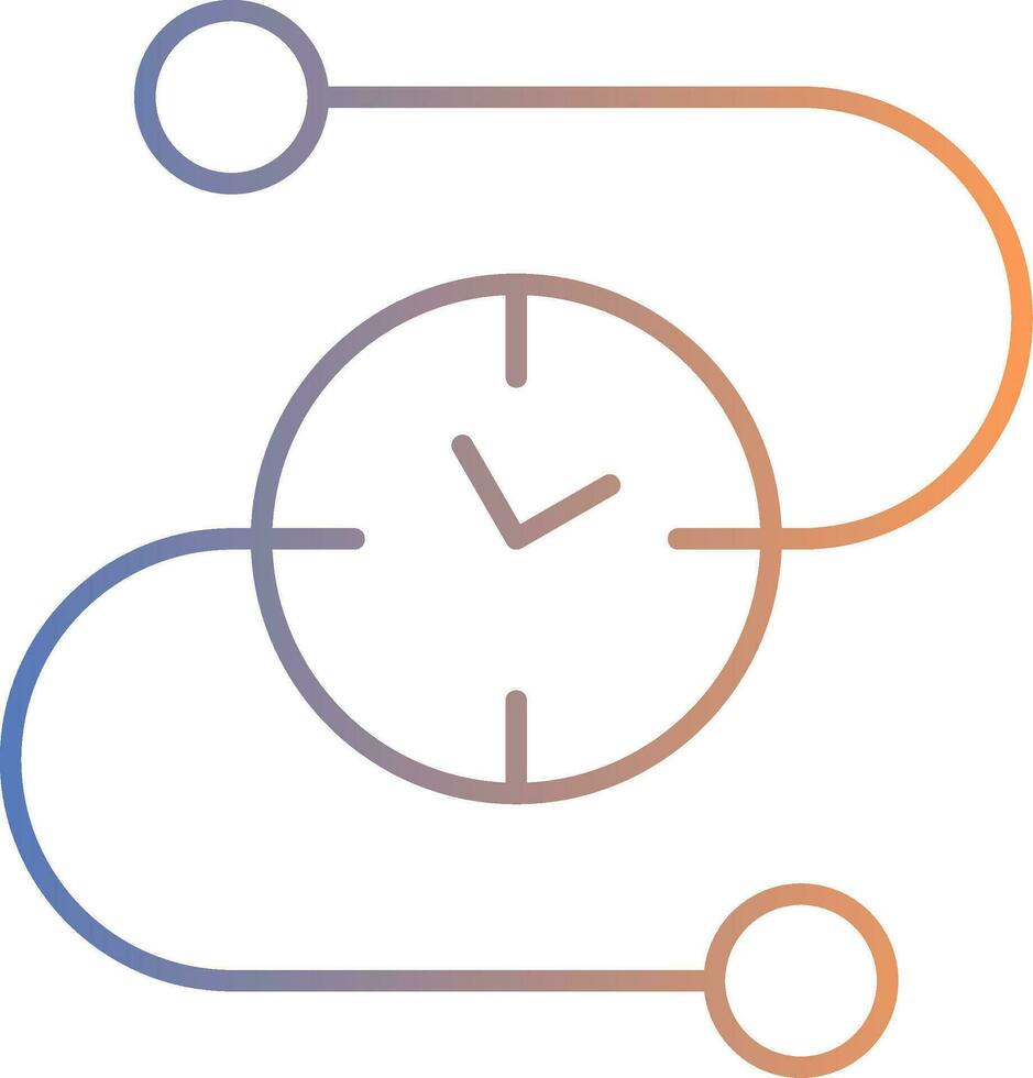 Time Line Line Gradient Icon 36985491 Vector Art at Vecteezy