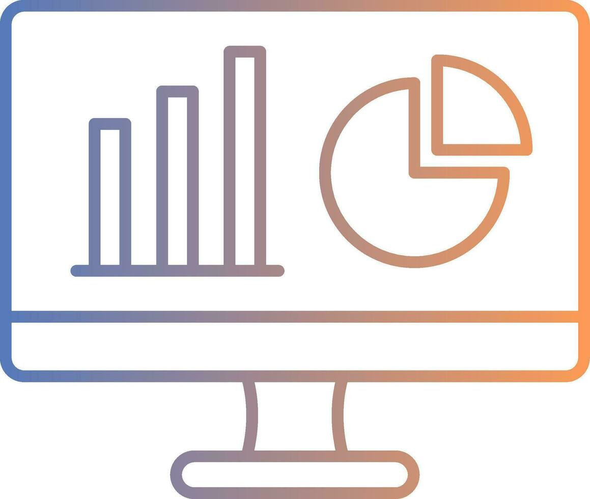 Dashboard Line Gradient Icon 36985671 Vector Art at Vecteezy