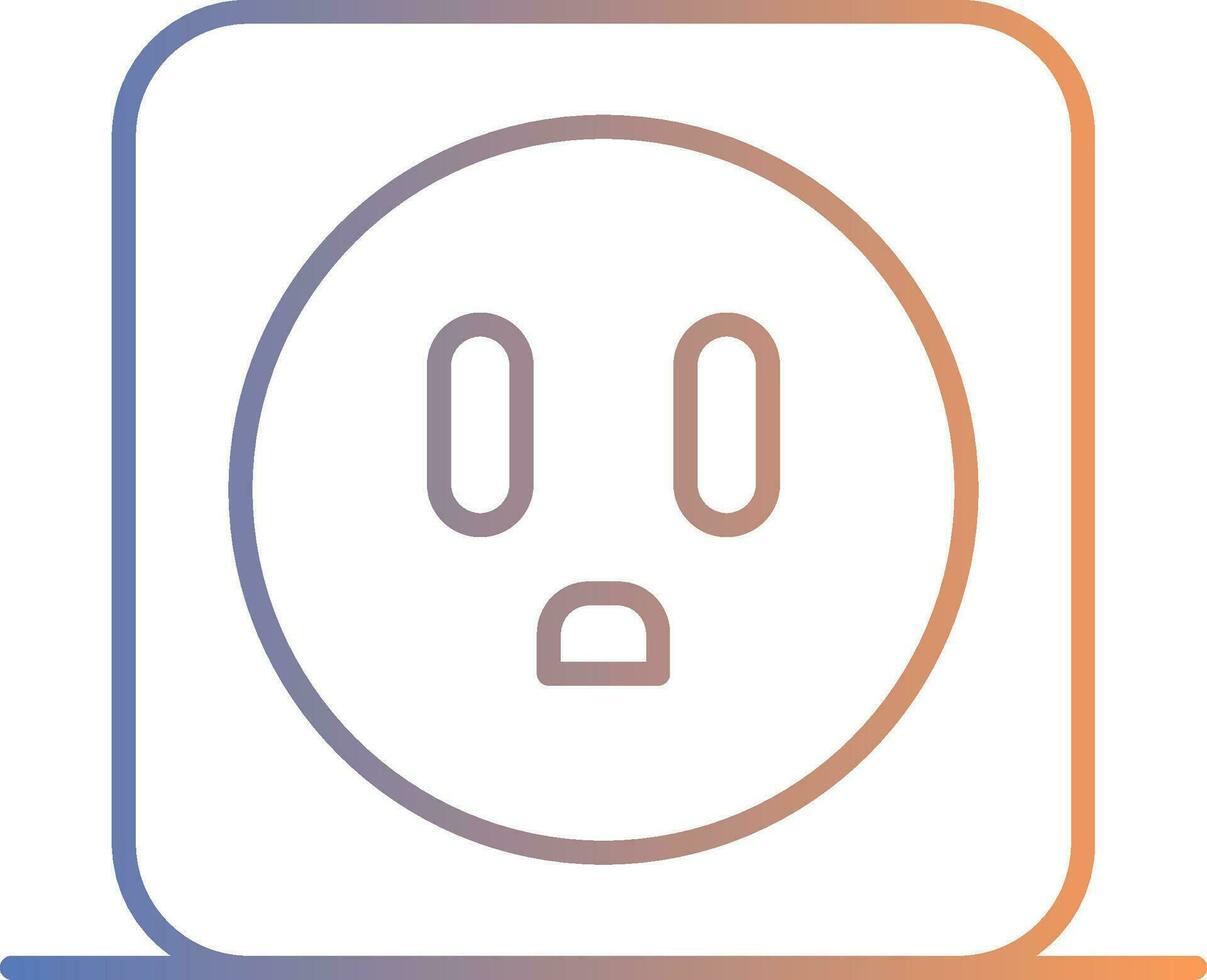 Power Socket Line Gradient Icon 36988319 Vector Art At Vecteezy