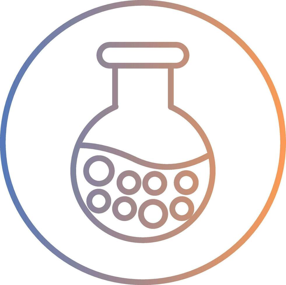 Flasks Line Gradient Icon 36988643 Vector Art at Vecteezy