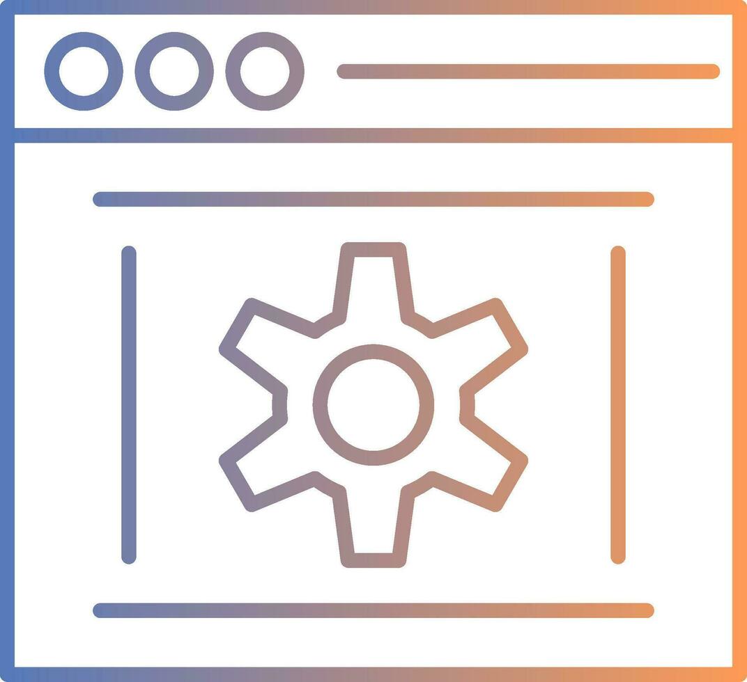 Optimization Line Gradient Icon 36988886 Vector Art at Vecteezy