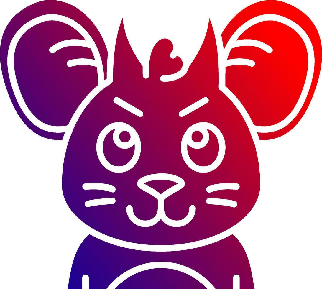 Demon Solid Gradient Icon 36991176 Vector Art at Vecteezy