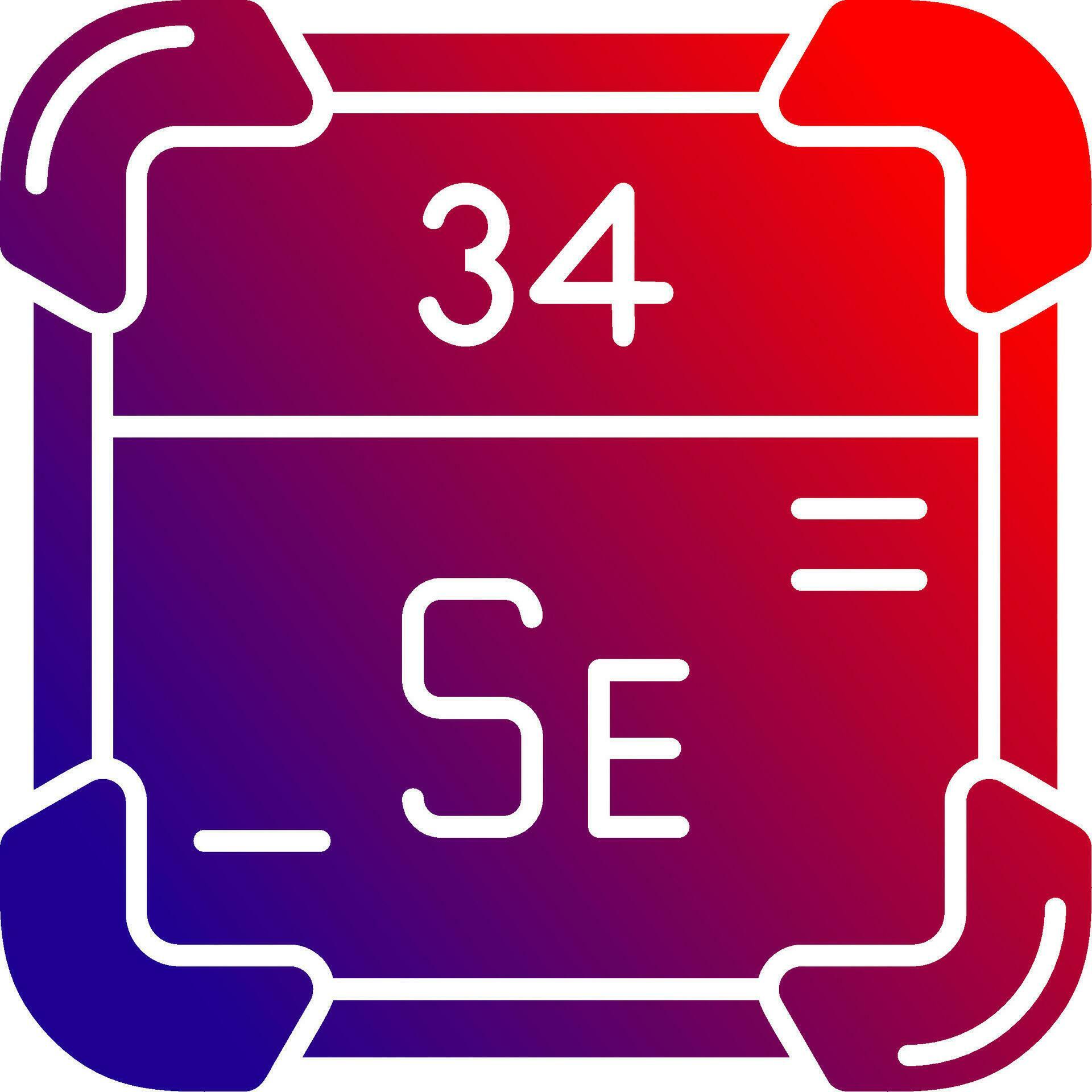 Selenium Solid Gradient Icon 36991666 Vector Art at Vecteezy
