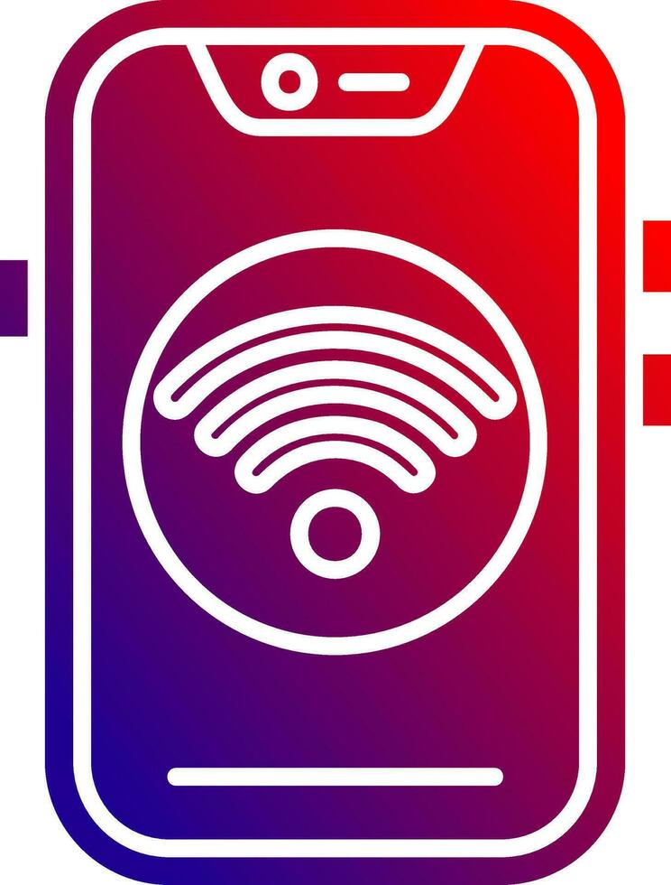 Wifi Solid Gradient Icon 36992218 Vector Art at Vecteezy