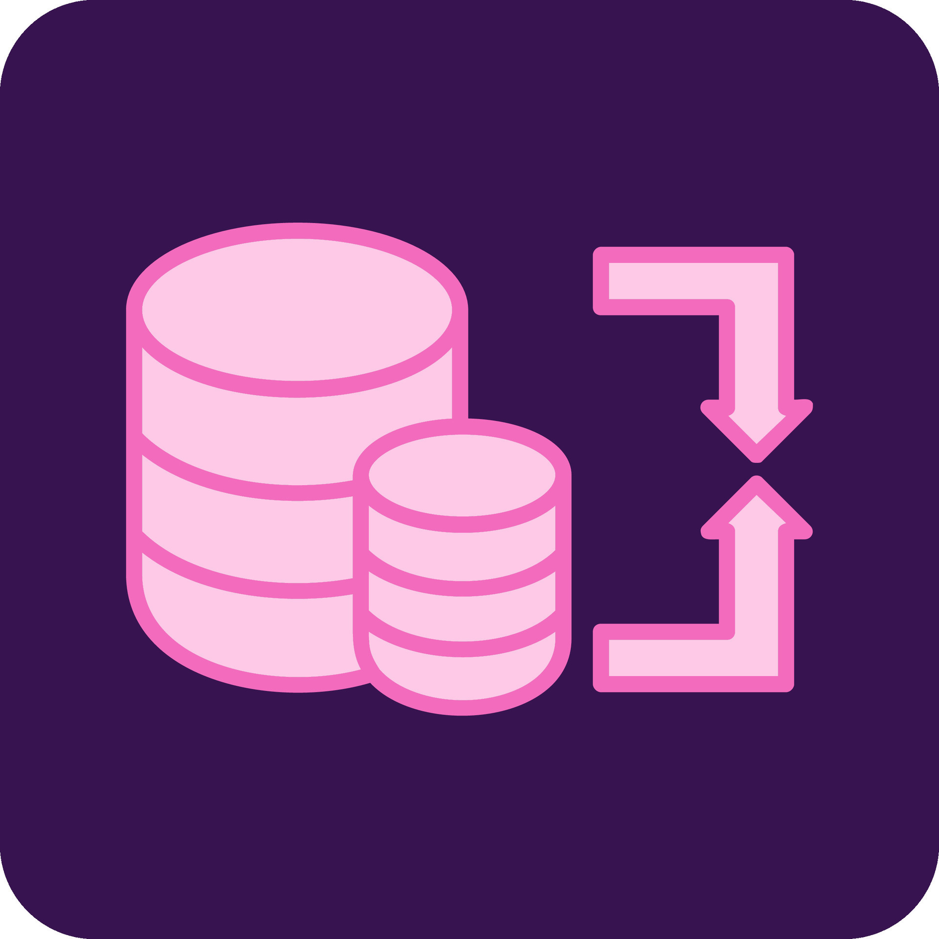 Data Migration Vector Icon 36992509 Vector Art At Vecteezy