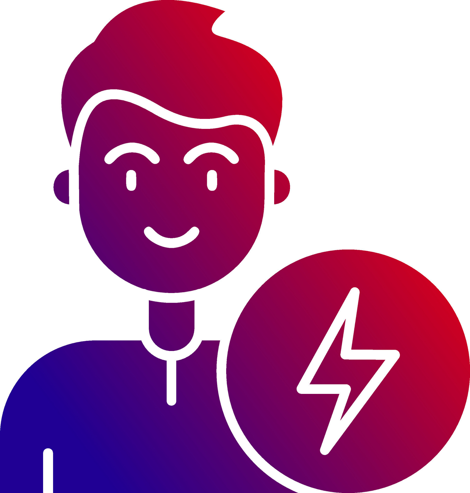 Energy Solid Gradient Icon 36992556 Vector Art at Vecteezy