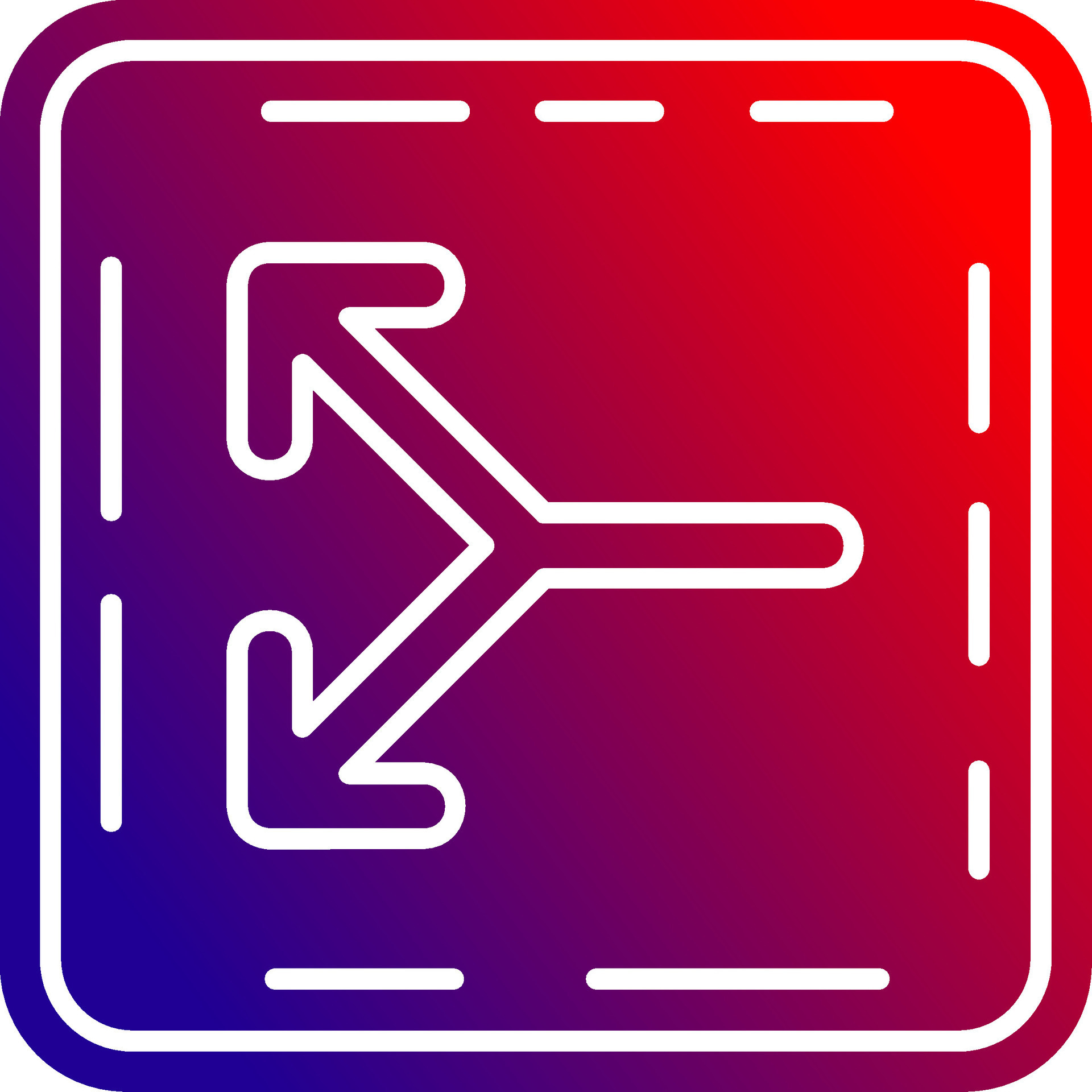 Split Solid Gradient Icon 36992731 Vector Art at Vecteezy