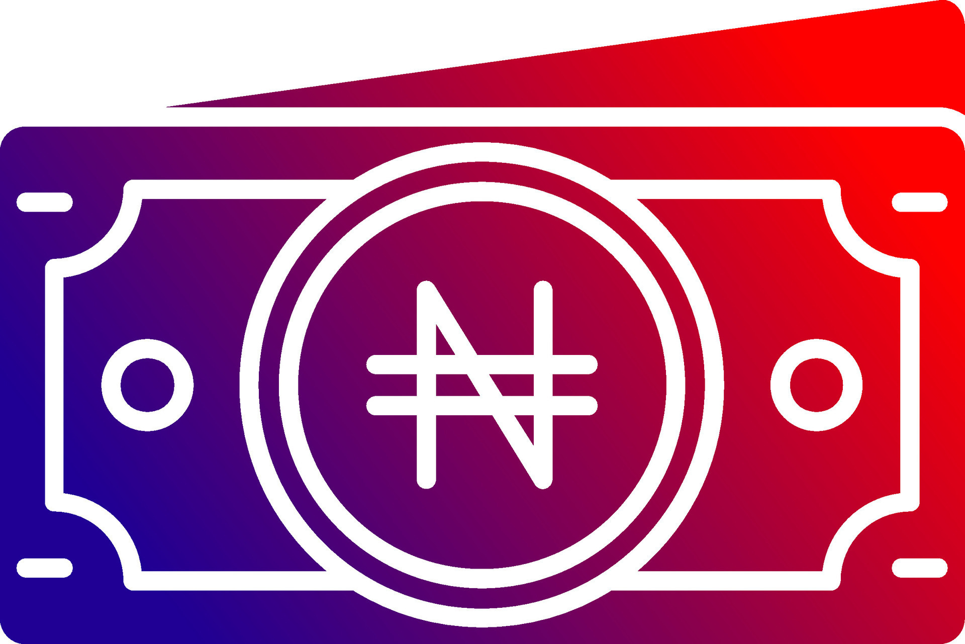 Naira Solid Gradient Icon 36992780 Vector Art at Vecteezy