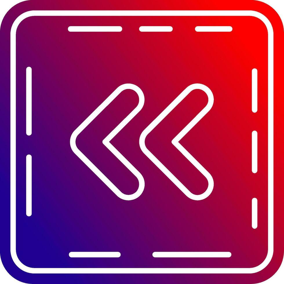 Chevron Solid Gradient Icon 36992793 Vector Art at Vecteezy