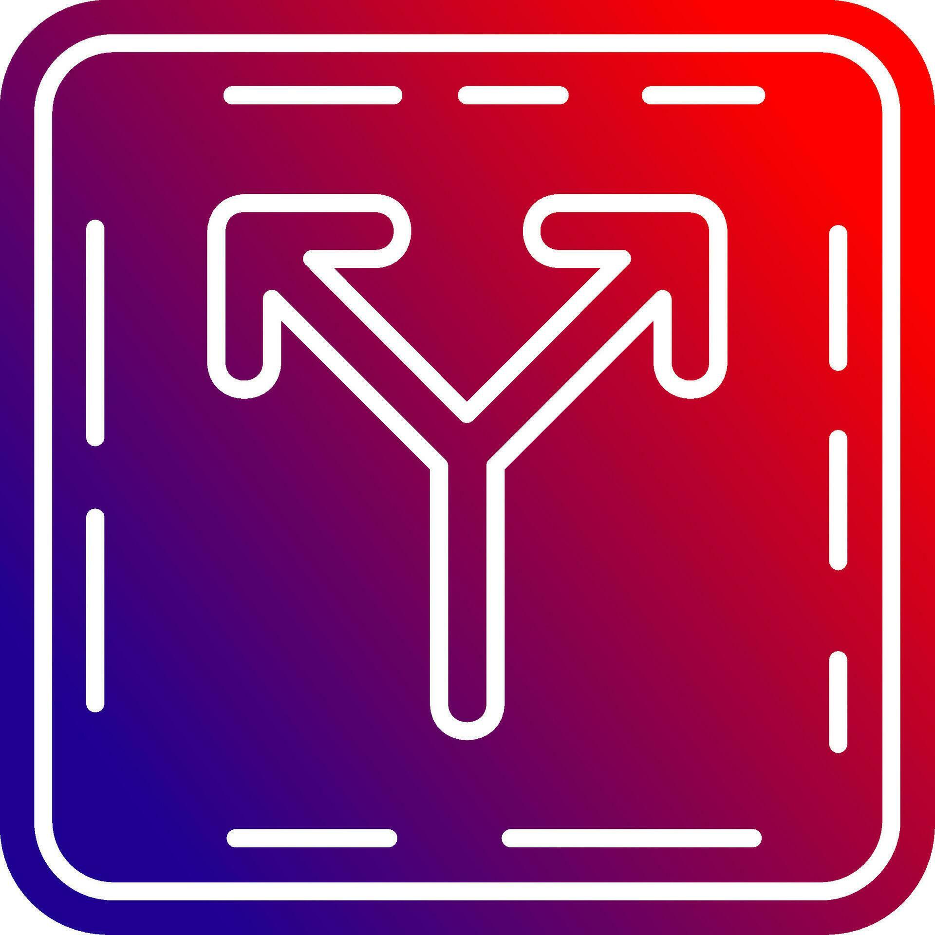 Split Solid Gradient Icon 36992812 Vector Art at Vecteezy