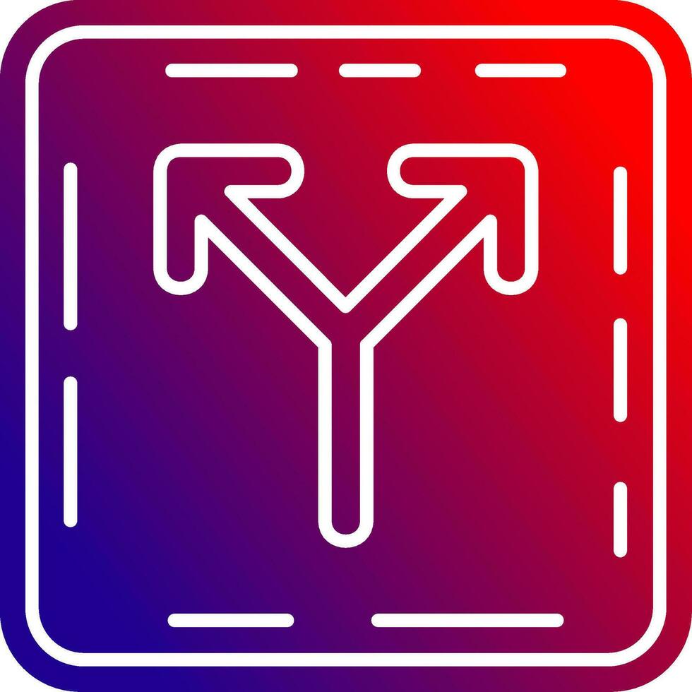 Split Solid Gradient Icon 36992812 Vector Art at Vecteezy